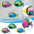 FloHua Room Decor Fish Metal Art Wall Decoration Living Room Bedroom ...