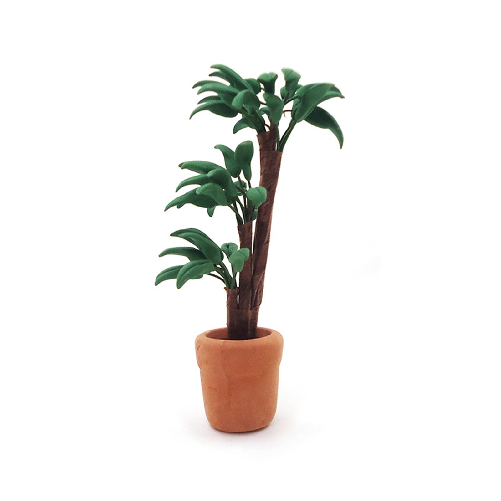 Lomubue 1:12 Mini Green Plant Model 3D Fall-resistant Anti-deformed ...