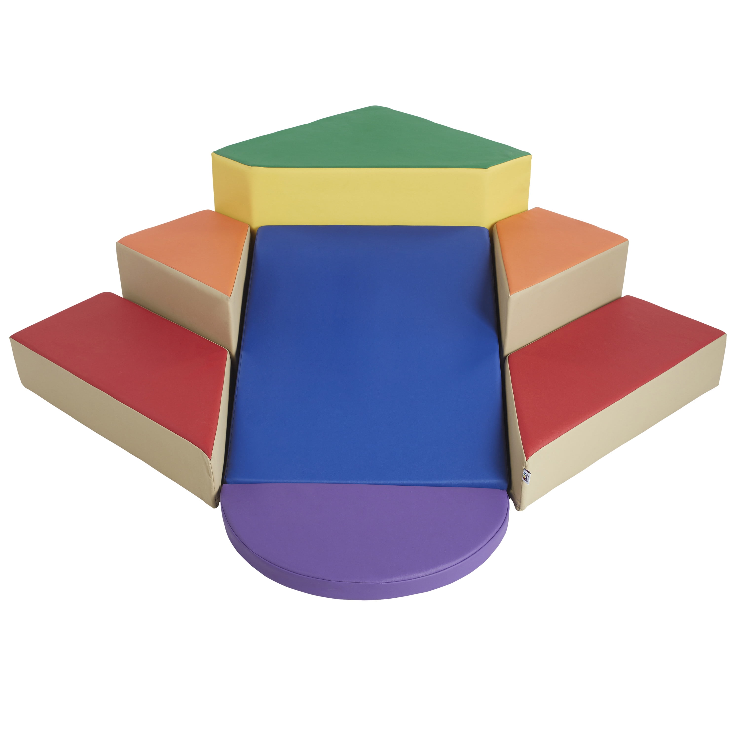 SoftZone® Cascade Corner Climber - Primary - Walmart.com