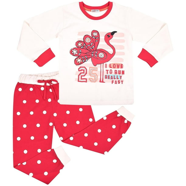 Kids Girls Pyjamas Children PJs 2 Piece Soft Sleepwear Loungewear189 ...