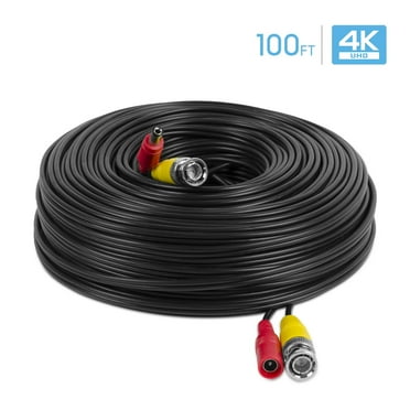Cablevantage Security Camera Cable Wire CCTV Video Power 60ft 60 FT 20M ...