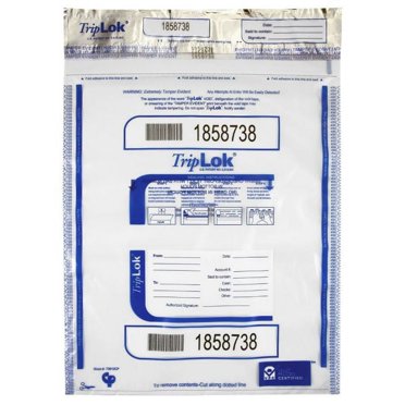 Nadex Coins NCS8-1182 Tamper-Evident 9-Inch x 12-Inch FRAUDSTOPPER Bank ...
