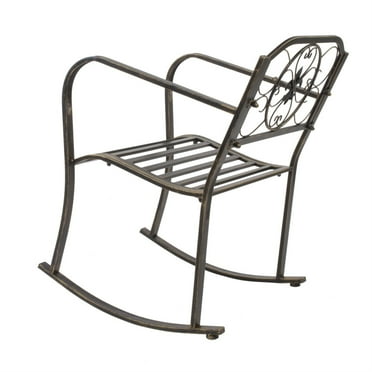 Metal Rocker Chair Patio Furniture - Walmart.com