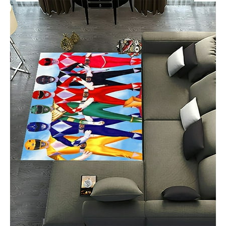 DEYOU Power Rangers Area Rugs 3 x 4ft Floor Carpet Mat for Living ...