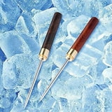 2 Pack Stainless Steel Ice Picks with Safety Cover, 9-inch Pick Tool ...