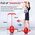 Balance Jumping Ball for Kids & Adults, Quiet Indoor Exercise Fitness ...