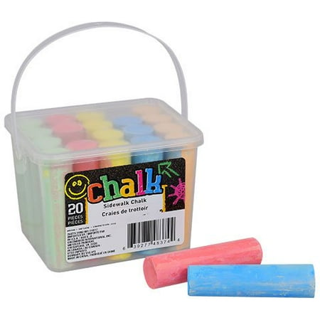 Sidewalk Chalk, 20-ct. Box - Walmart.ca
