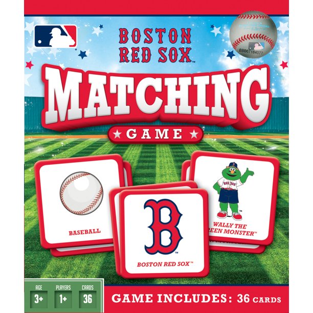MasterPieces Officially Licensed MLB Boston Red Sox Matching Game for ...