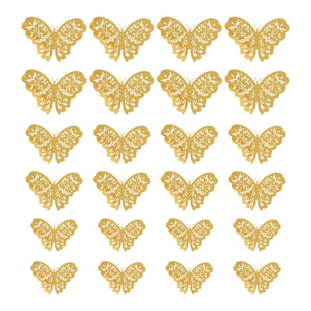 Butterflies Stickers, Paperboard Three-dimensional Wall Decals Safe For ...