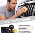 Avdolw Car Chrome Cleaning Paste with Sponge Restores shine to chrome ...