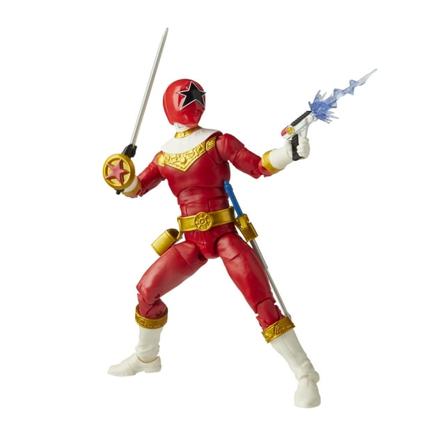 Hasbro Power Rangers Lightning Collection Zeo Red Ranger 6-Inch Premium ...