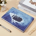 3pcs Elastic Fibre Book Covers Notebook Wraps Rectangle Cornflower Blue ...