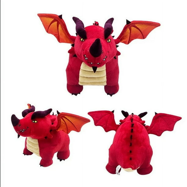 EIMELI Themberchaud Plush Toy 10 inch Height Themberchaud Plush Red and ...