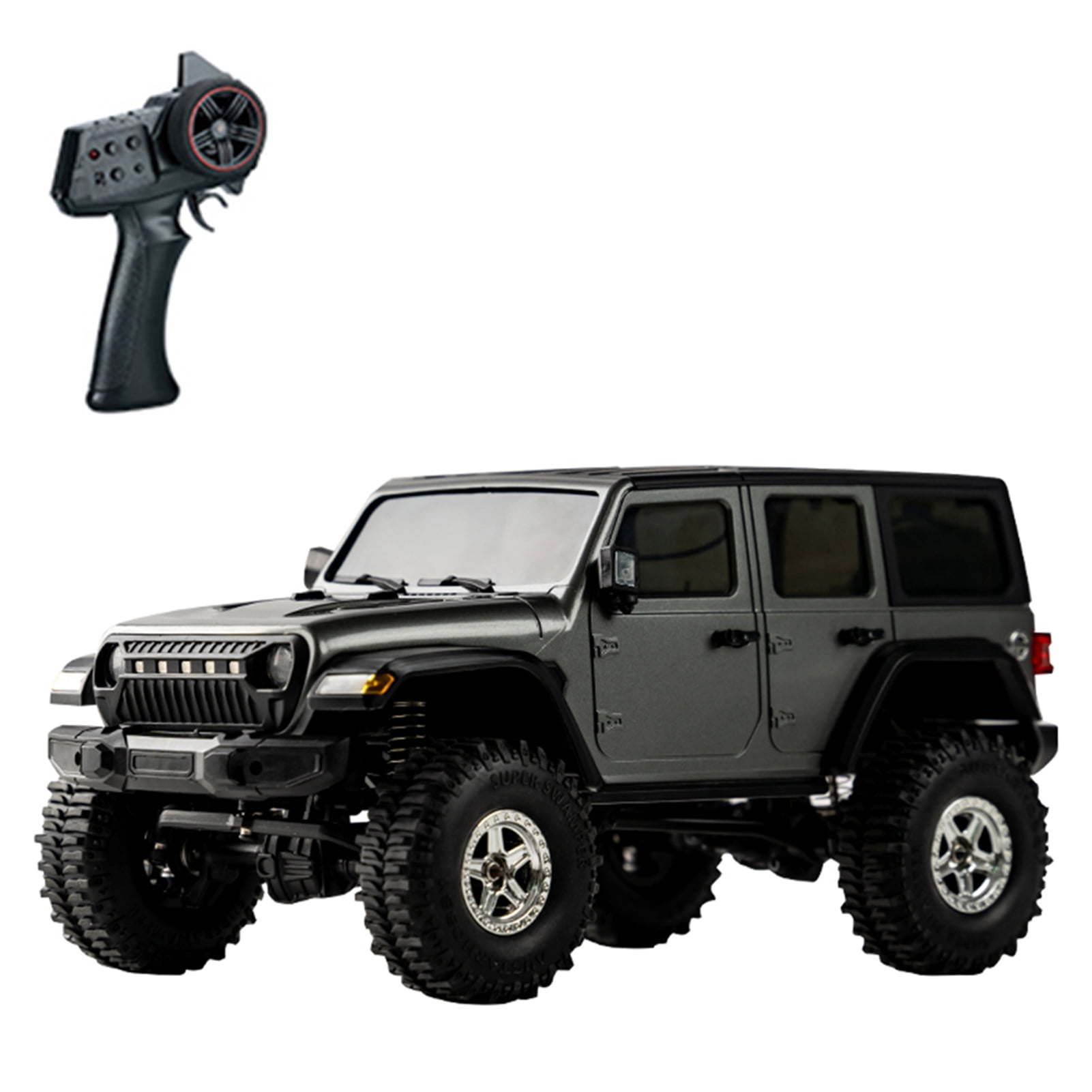 Click here for Graflsoa 2.4ghz 1/18 Scale Gray Jeep Wrangler Rc C... prices