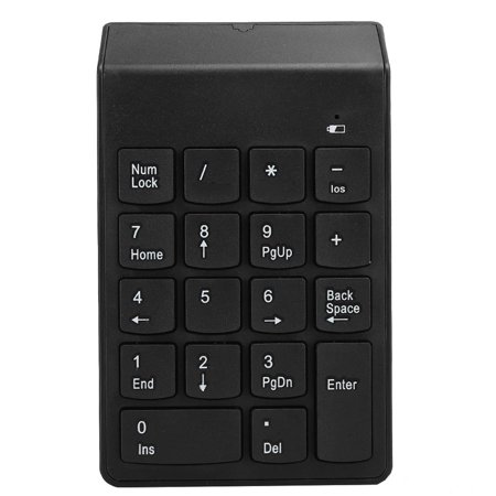 Wireless Bluetooth Number Pad Numeric Keypad 18 Keypad Wireless ...