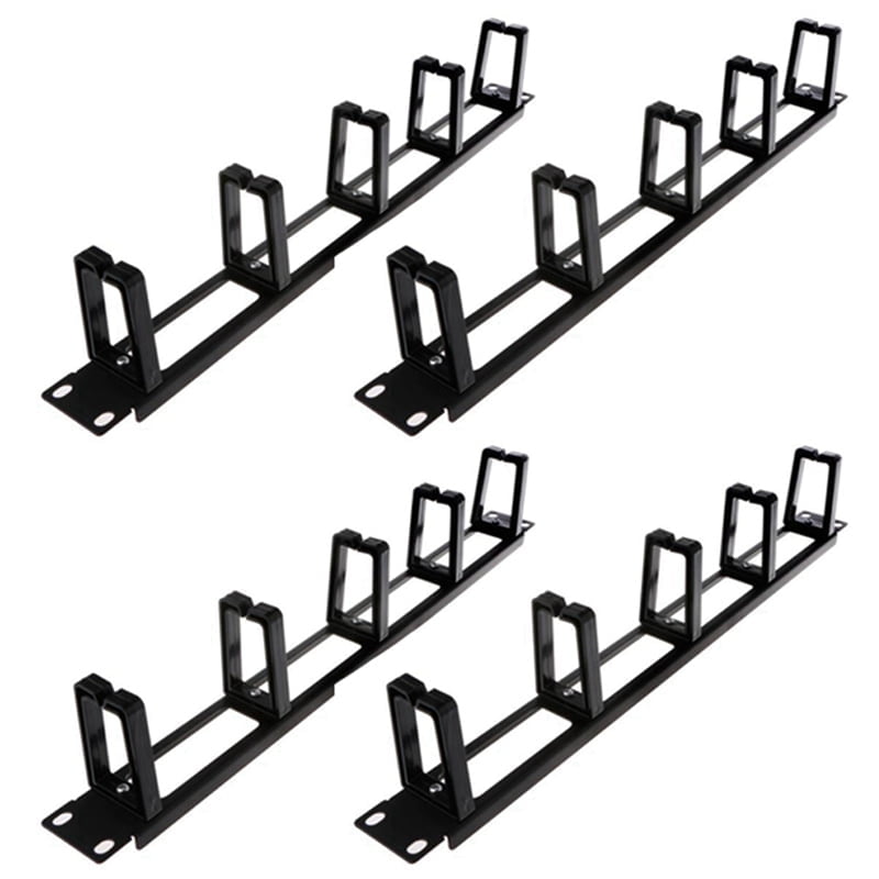 Organizador de red para gestión de cables de gabinetes de rack de 19 ...