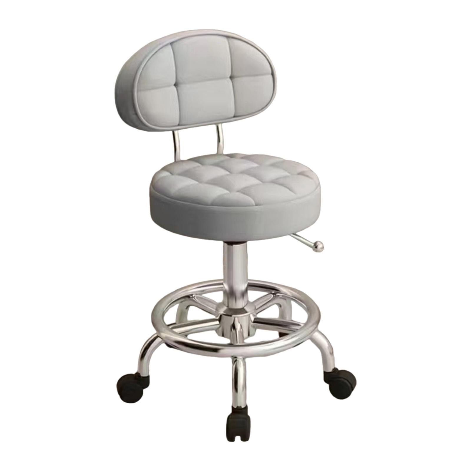 Click here for Luzkey Bar Stool Spa Stool With Back With Wheels T... prices
