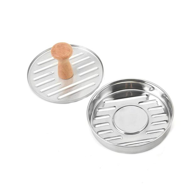 justharion Hamburger Patties Mould Meat Time Saving Press Machine ...