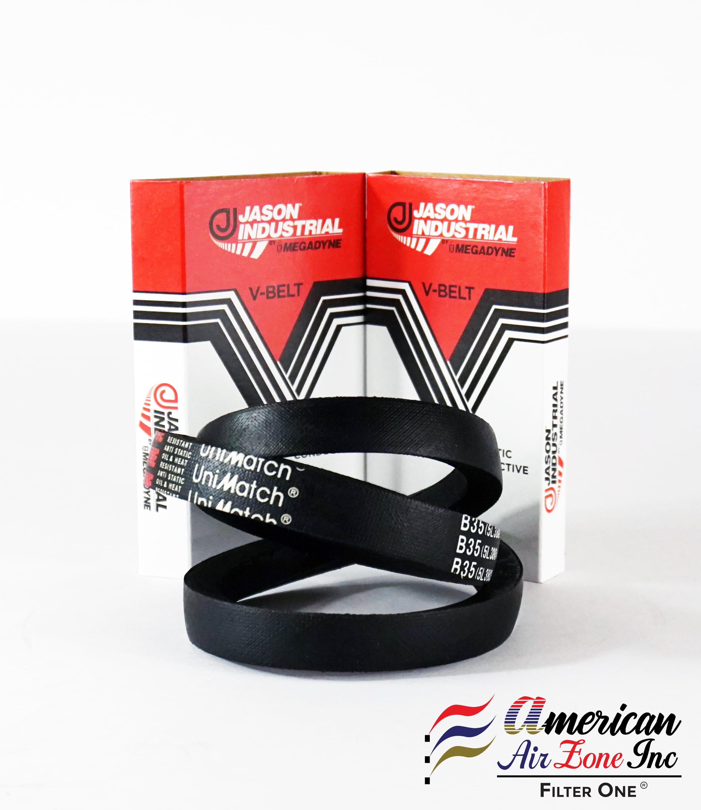 Megadyne - Jason Industrial V Belt - B35 - 5L380 - (Pack of 1 ...