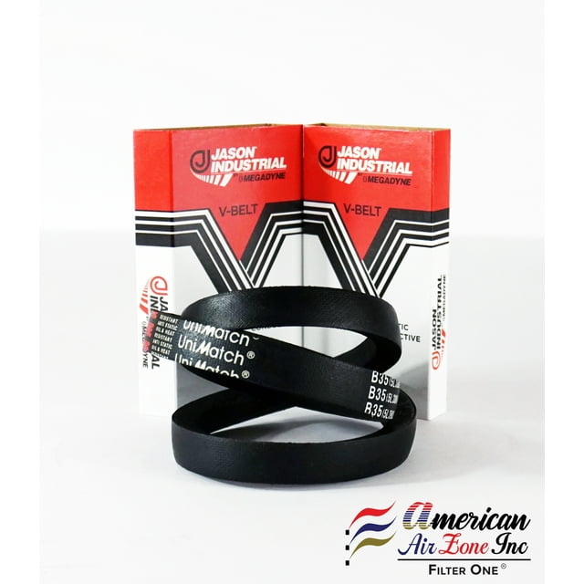 Megadyne - Jason Industrial V Belt - B35 - 5L380 - (Pack of 1 ...