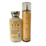 Bath & Body Works Golden Eclipse Fine Fragrance Mist & Body Lotion Set ...