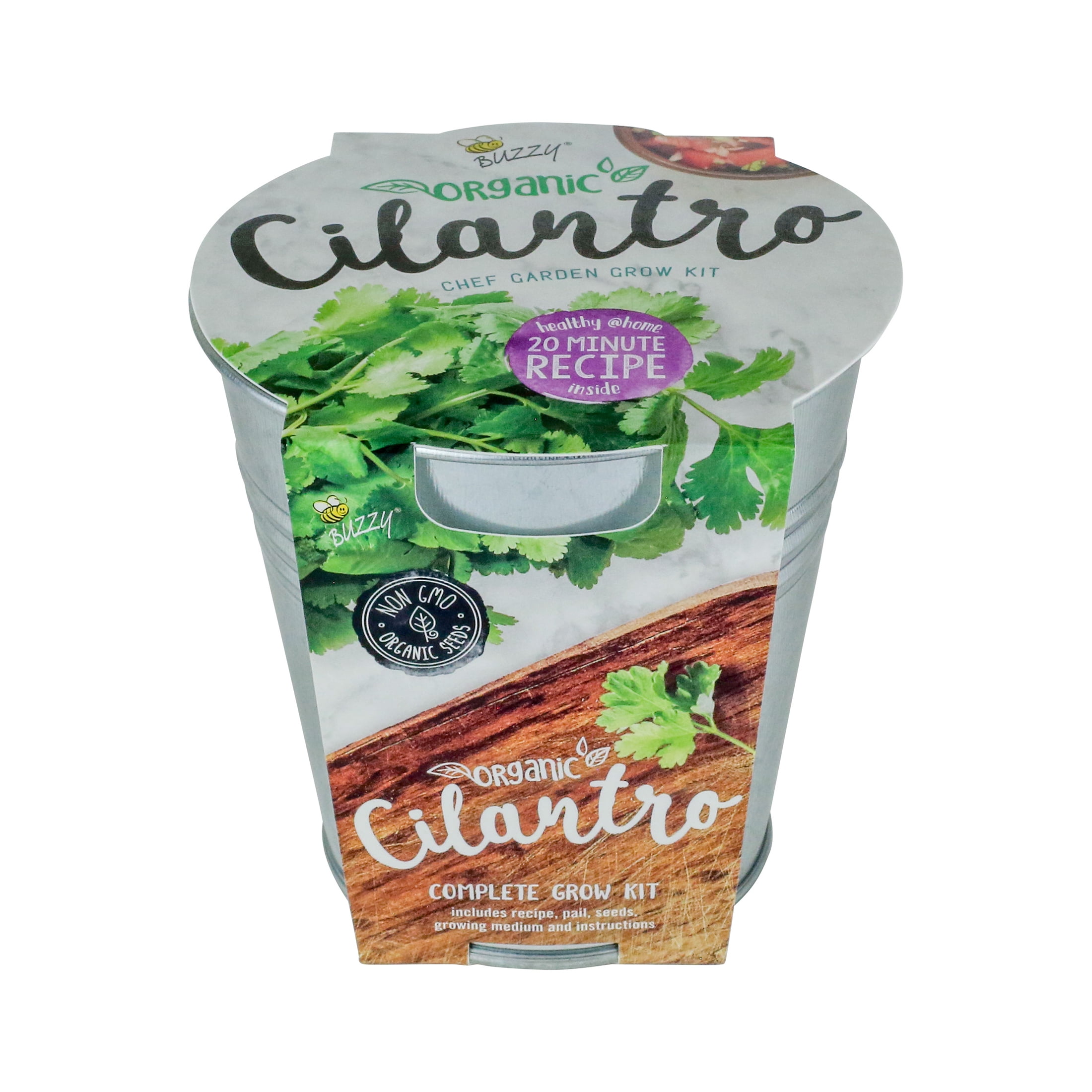 Buzzy Chef Grow Kit Cilantro - Guaranteed to Grow - Walmart.com