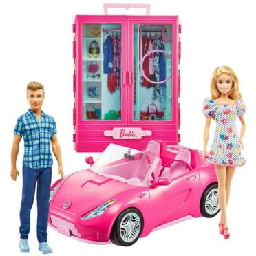 Barbie The Movie Collectible Car, Pink Corvette Convertible - Walmart.com