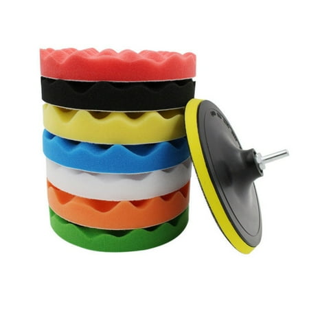 Car Beauty Sponge Wheel Polishing Disc Wool Disc Waxing Grinding Disc 3 ...