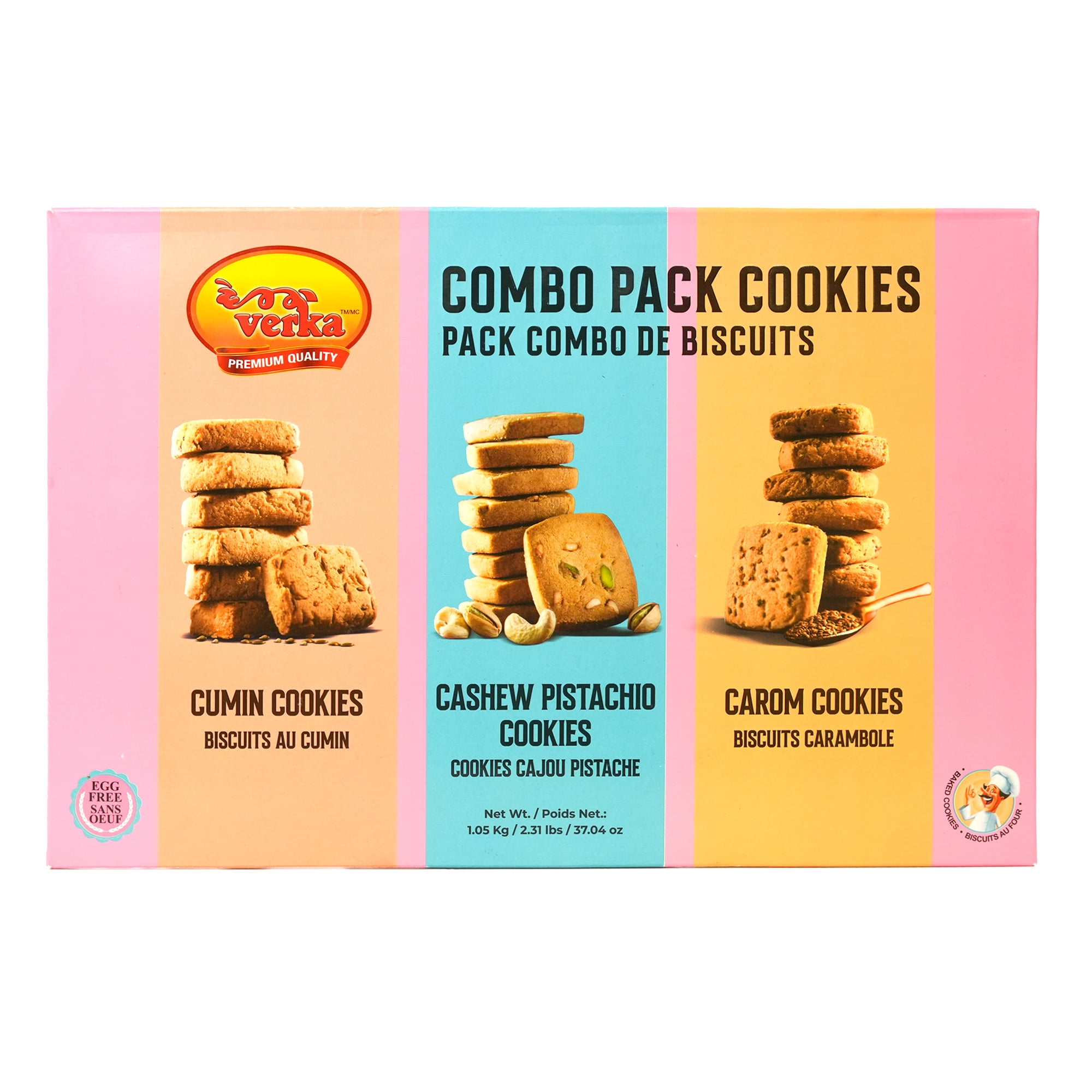 Click here for Verka Baked Bites Combo Cookies  1.05kg 1.05 Kg prices