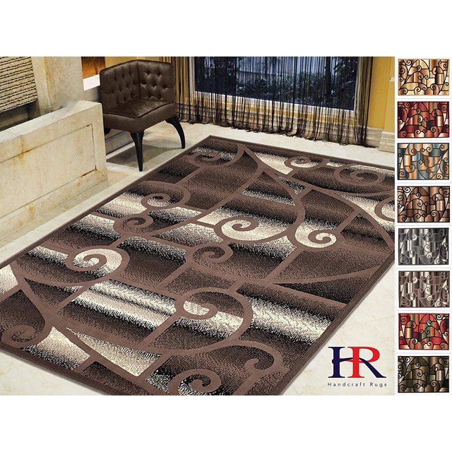 Handcraft Rugs-Modern Contemporary Living Room Rugs-Abstract Carpet ...