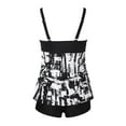 Vekdone Two Piece Swimsuits For Women Plus Tankini Tummy Control