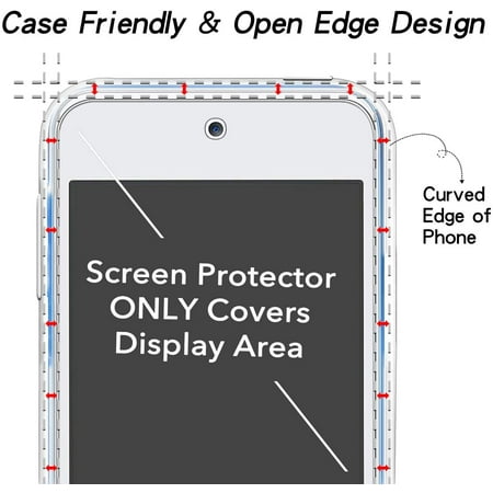 KATIN iPod Touch Screen Protector - [2-Pack] for Apple iPod Touch (7th ...