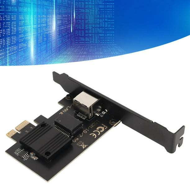 Gigabit Ethernet Card, 2.5Gbps Low Bracket PCIe Card Gold Plated Pin ...