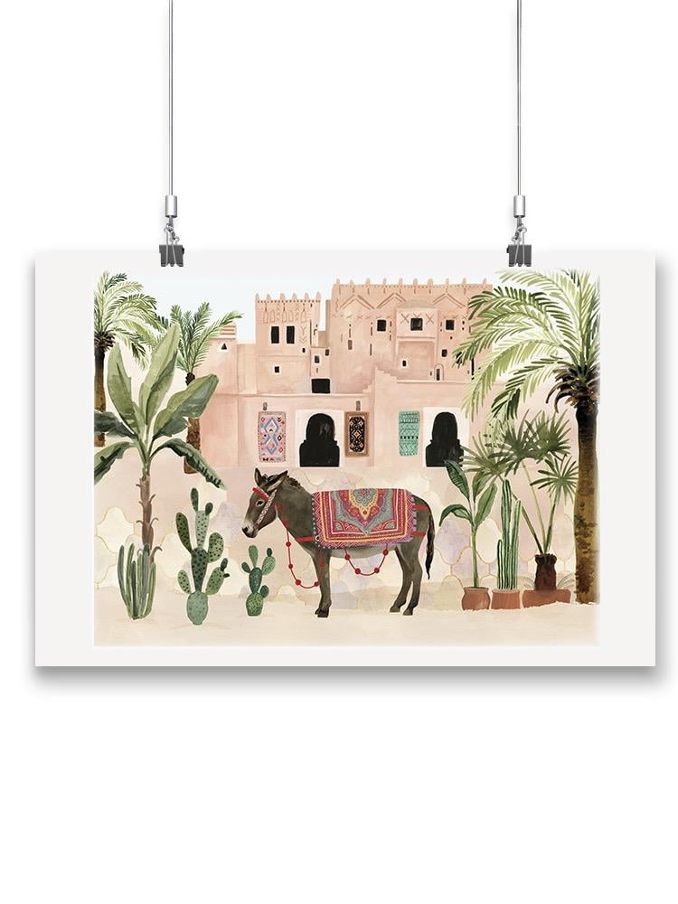 Meet Me In Marrakech Poster - Victoria Borges Designs, - Walmart.com
