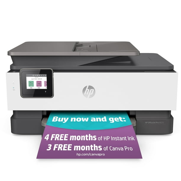 HP OfficeJet Pro 8025 Color All-in-One Wireless Printer - Walmart.com ...