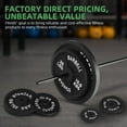 1 Inch Standard Barbell Weight Plates, 2.5 LB to 45 LB Plates for Home ...