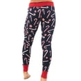 Candy Cane Women's Leggings and Tees, Pajama Separates, Cozy Loungewear ...