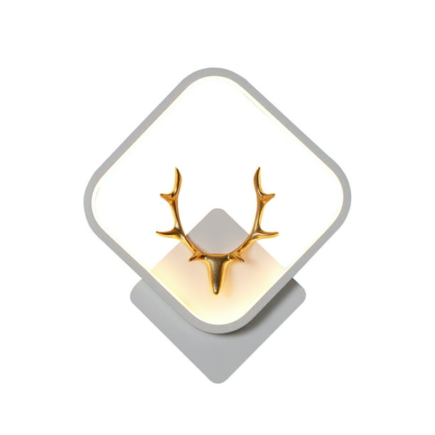 ViiTech LED Deer Wall Light Modern bedroom wall lamp deer elegant Wall ...