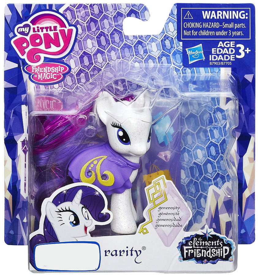 My Little Pony Elements of Friendship Rarity Figure - Walmart.com