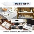 8 Pack Fridge Liner Kitchen Protector Refrigerator Shelf Mats, Drawer ...