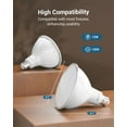 12-pack outdoor floodlight bulbs, waterproof, 1050 lumens, 13 watts ...