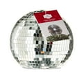 Silver Disco Ball Christmas Tree Topper, 8", 1 Count, by Holiday Time ...