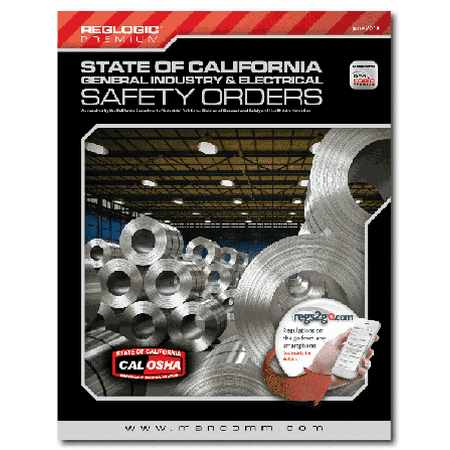 Cal/OSHA General Industry & Electrical Safety Orders Book|Cal/OSHA ...