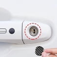 4pcs Car Keyhole Stickers Auto Keyhole Decals Vehicle Keyhole Covers ...