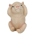 Rustic Country Hog Heavens See Hear Speak No Evil Piglet Pigs Figurines ...