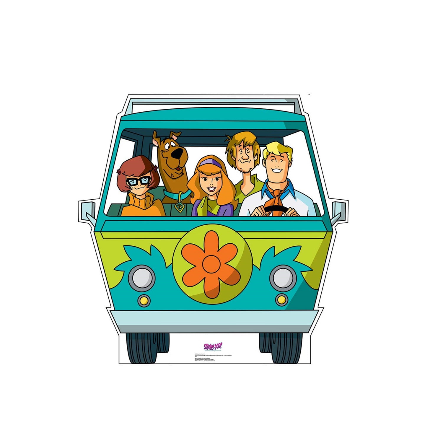 Scooby-Doo Mystery Incorporated Mystery Machine Cardboard Stand-Up ...