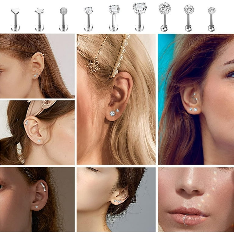 Rook And Cartilage Piercing