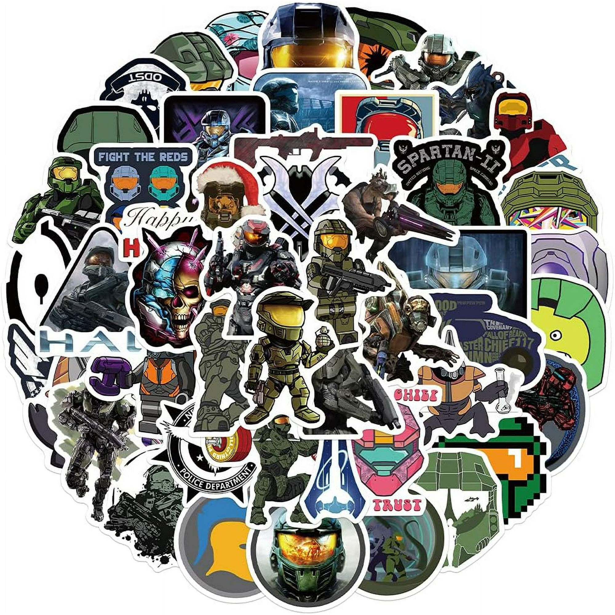 Click here for Oruyrop 50pcs Halo The Master Chief Collection Sti... prices