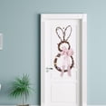 Axioma 2 Pieces Easter Wreath DIY Spring Garland Large Bowknot Handmade ...