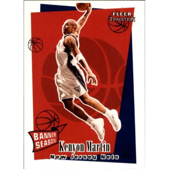 2003-04 Fleer Tradition #254 Kenyon Martin BS NBA Basketball Trading ...